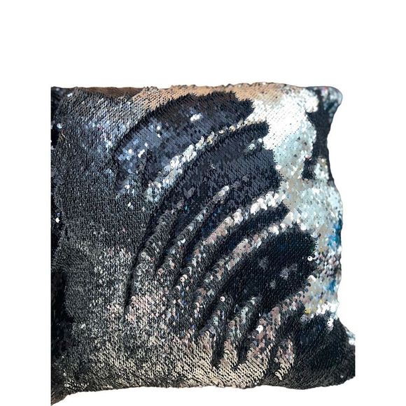 No Brand | Accents | Sequin Color Change Shiftthrow Pillow 5x15 Black ...